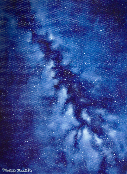 Milky Way Paintings by Moira Racich